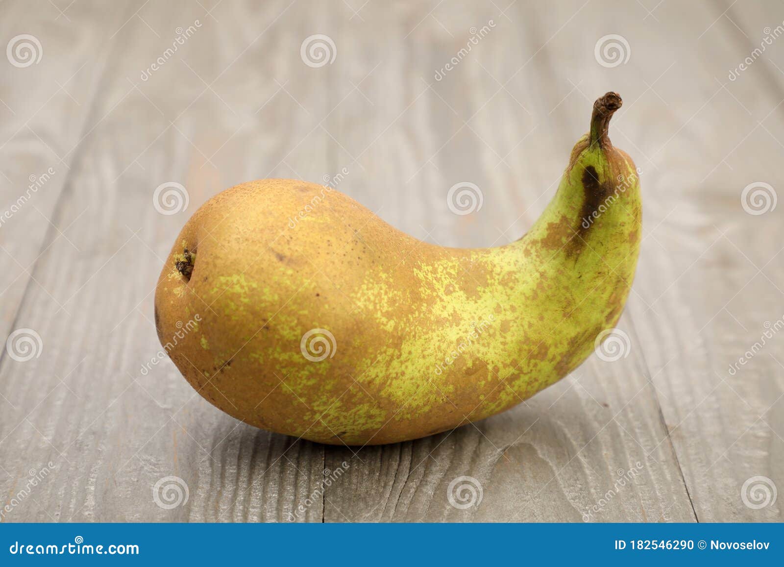 Ugly Fruit. Misshapen Produce Concept. Organic Deformed Strawberries On ...