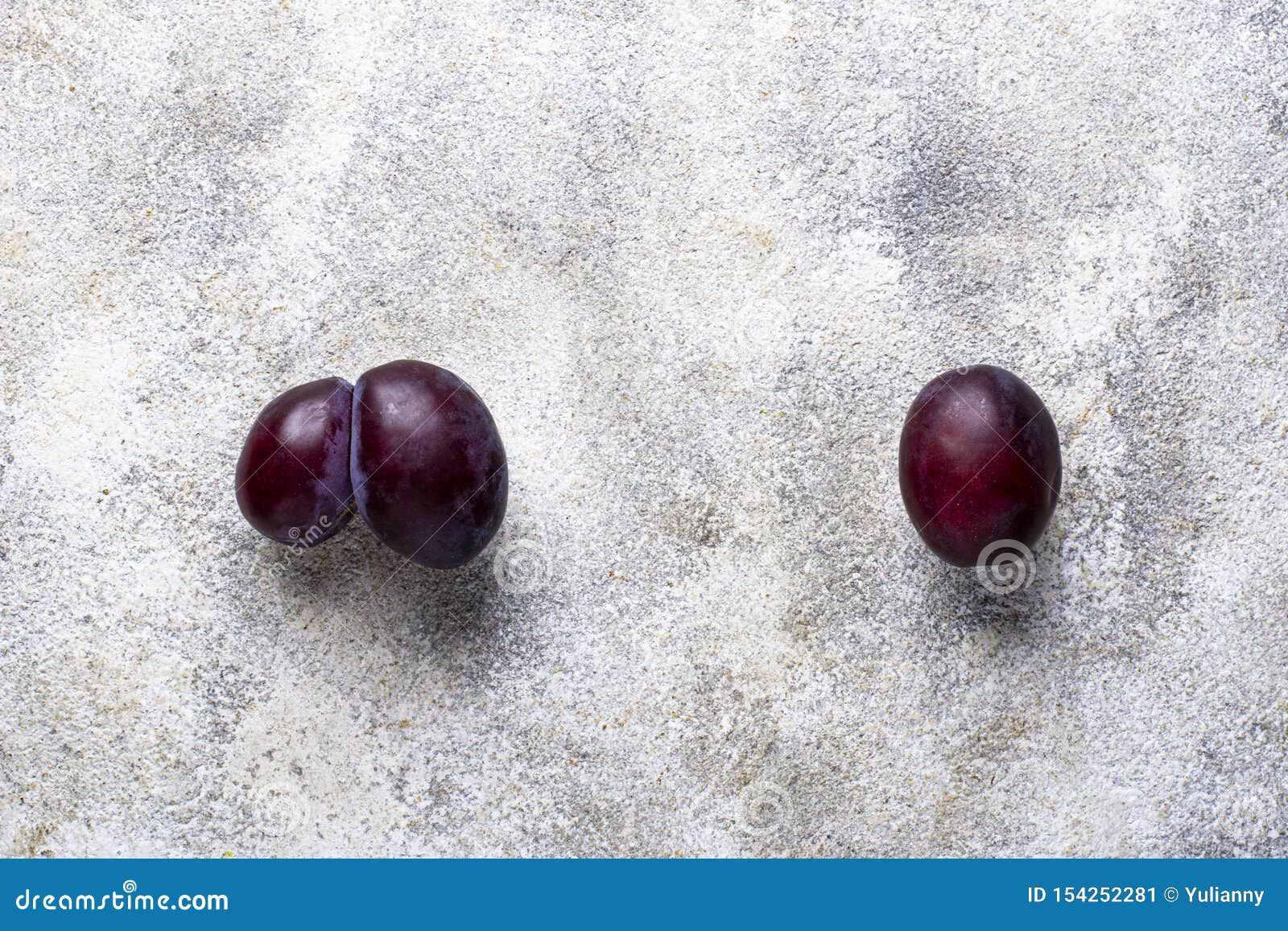 Ugly and Normal Plums. Abnormal Organic Fruit Stock Image - Image of ...
