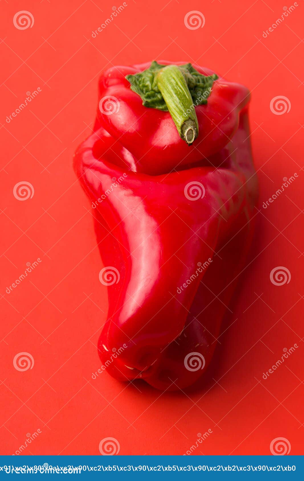 Ugly Vegetables Red Bell Peppers Stock Image - Image of standards ...