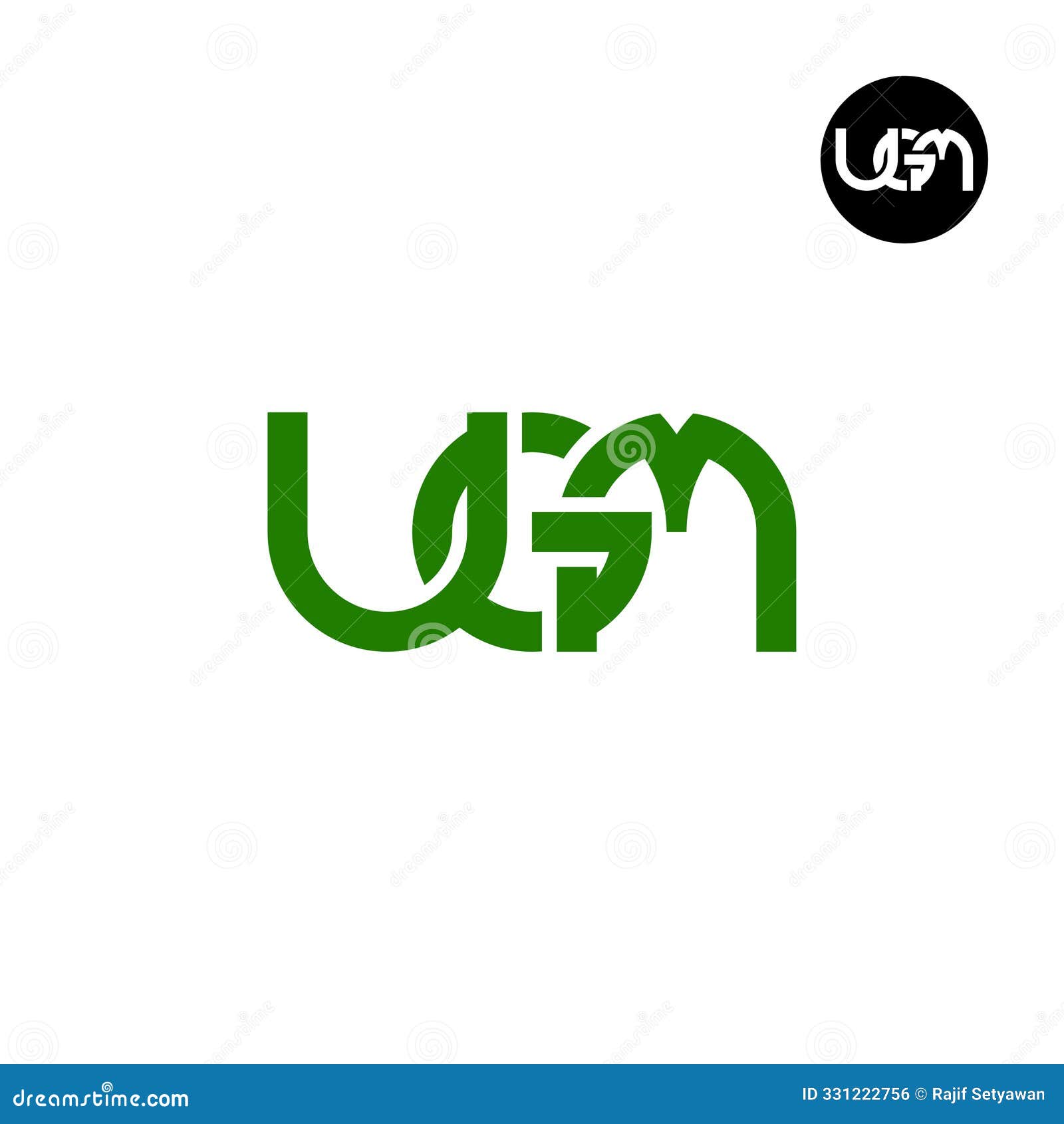 UGM Logo Letter Monogram Design Stock Vector - Illustration of ...