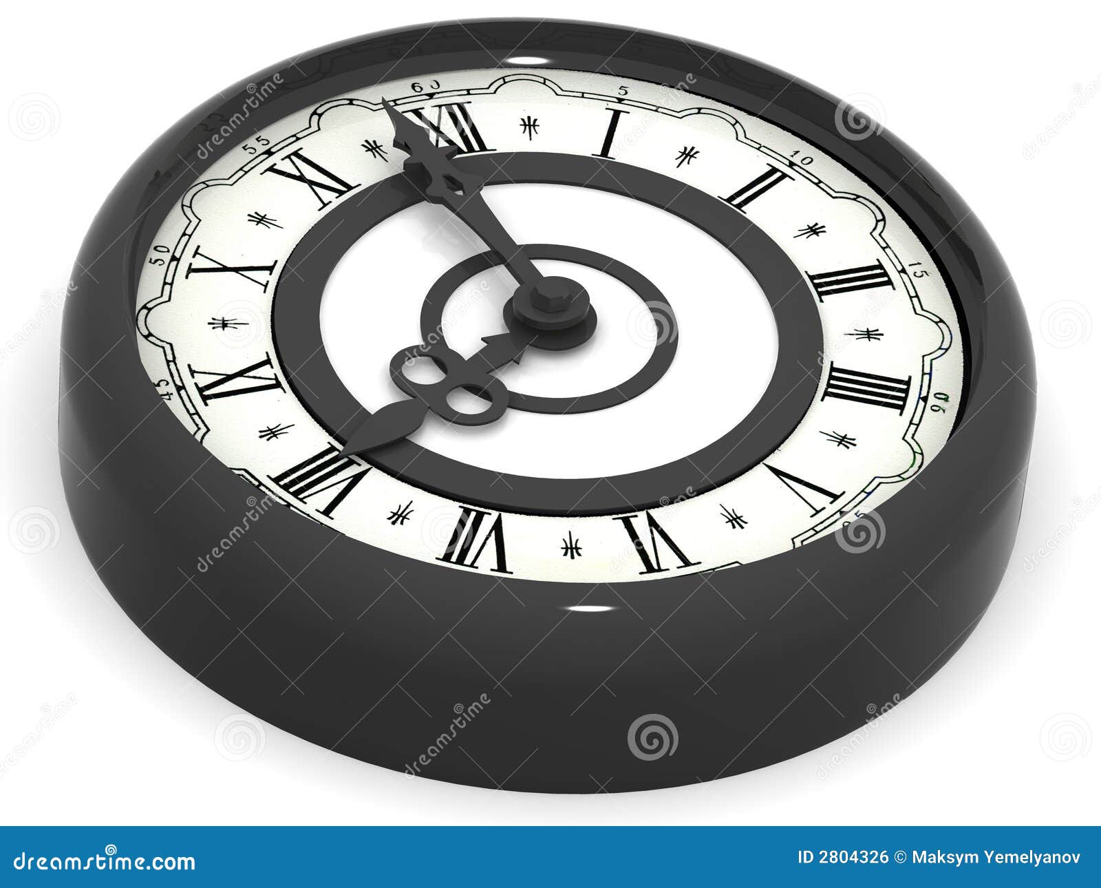 Uhr. Acht Uhr Bild. Bild: 2804326