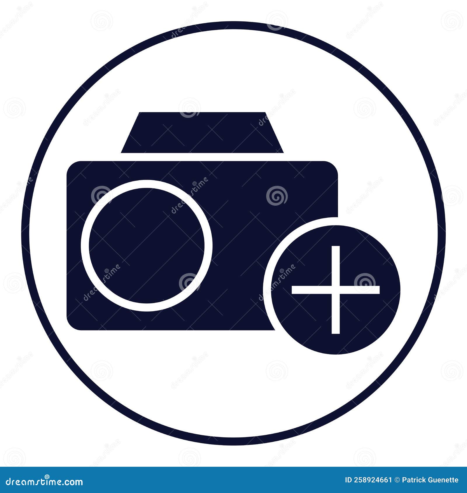 UI Camera, icon stock vector. Illustration of icon, film - 258924661