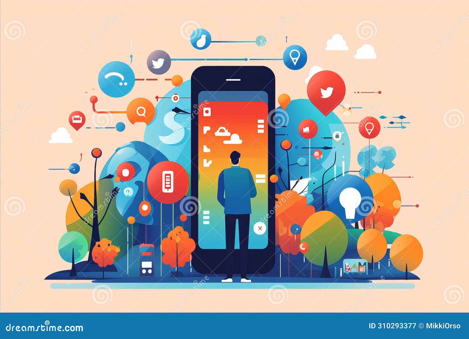 Mobile App Ui Design Software Graphic Development Concept with Designer ...