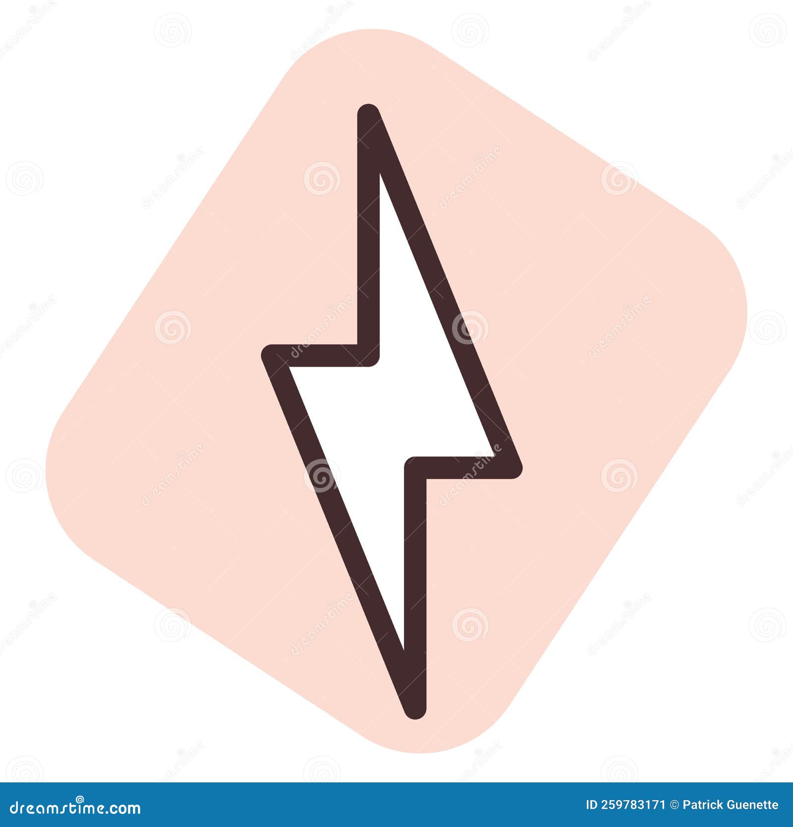 Ui flash, icon stock vector. Illustration of sign, lens - 259783171
