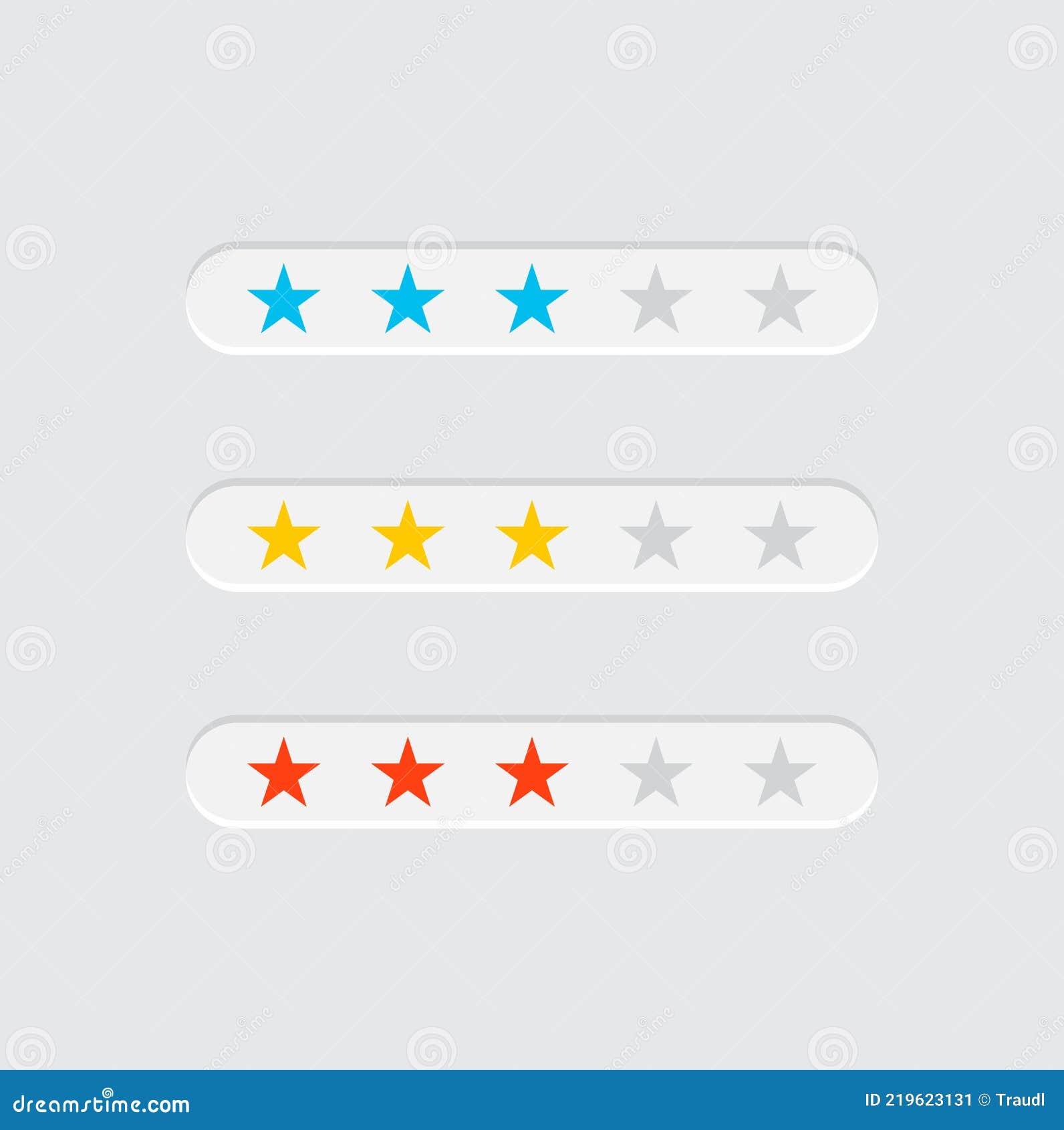 UI Icon Design of Starts for Adding Content To Bookmarks and for ...