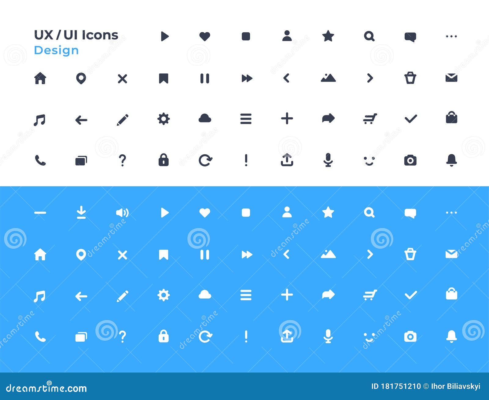 UI Icons Set. Vector. for Mobile, Web, Social Media, Business. User ... UI Icons Set. Vector. for Mobile, Web, Social Media, Business. User ...