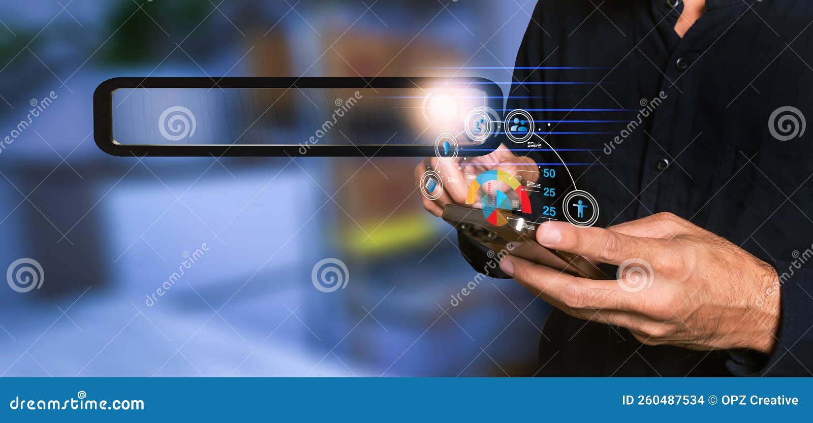 UI Interface App Cloud Online Touch Online Searching Connect App Search ...