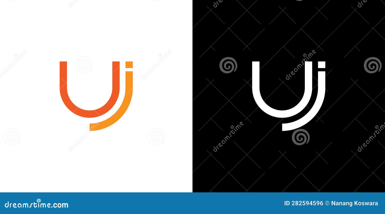 Ui Logo, Ui Monogram, Initial Ui Logo, Letter Ui Logo, Icon, Vector ...