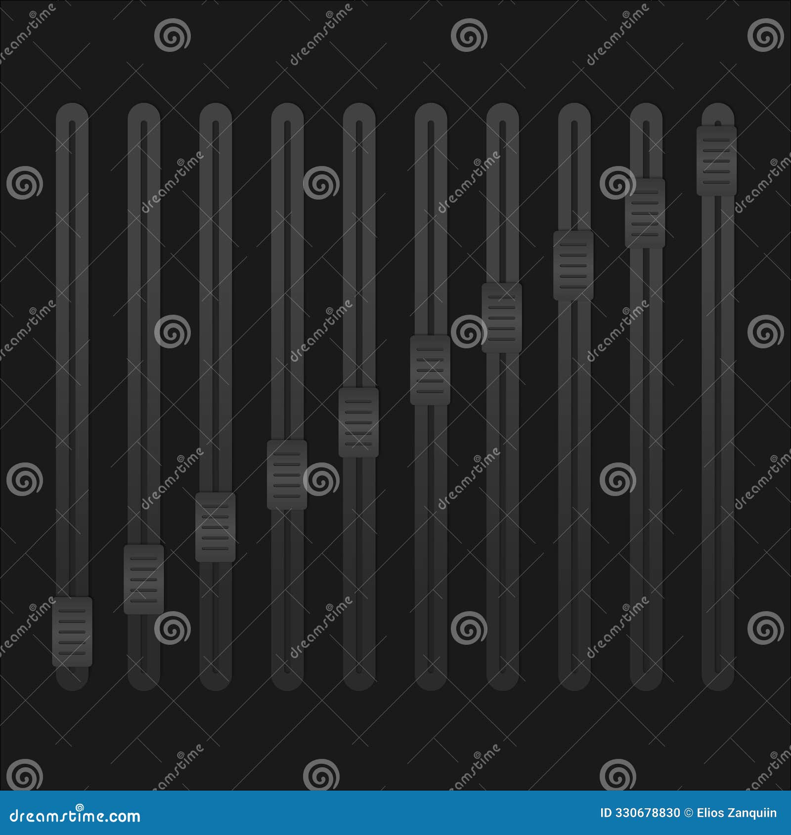 Dark Mode And Light Mode Toggle Switch Buttons. Material Design Slider ...