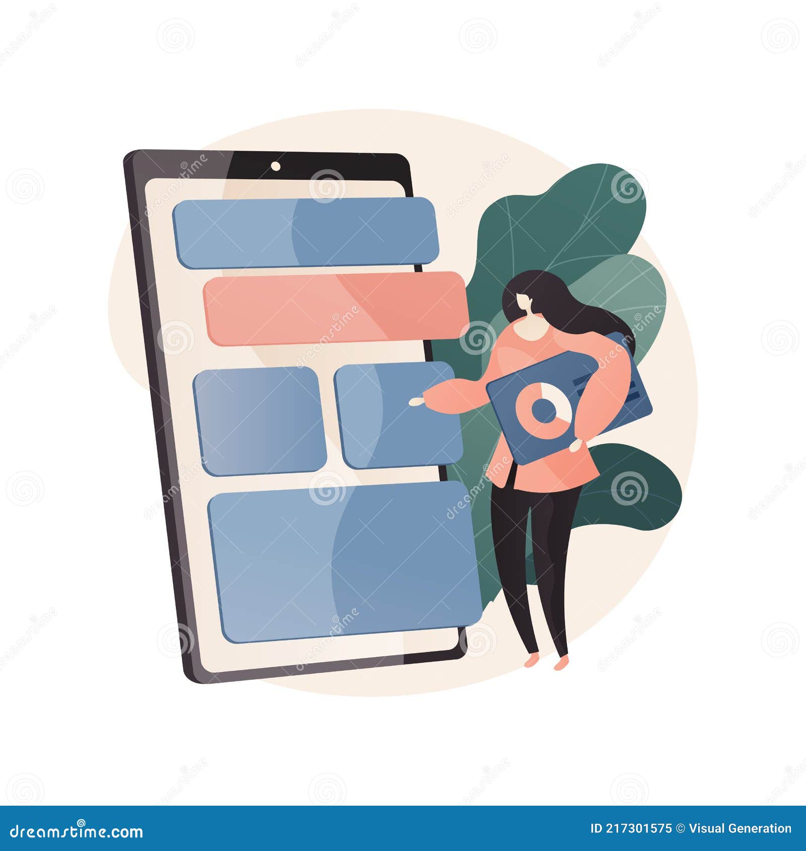 Ui And Ux Design Abstract Concept Vector Illustration Stock Vector