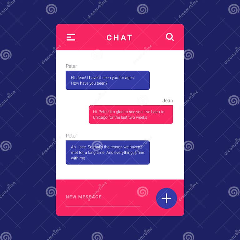 UI, UX and GUI Template Layout for Mobile Apps. Stock Vector ...
