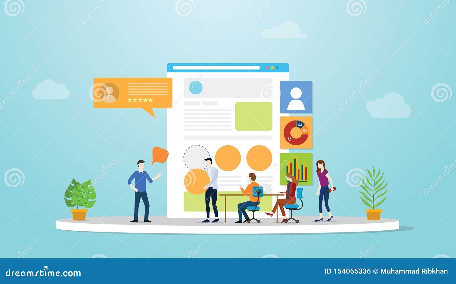 Ui Ux User Interface and User Experience Design Concept Development ...