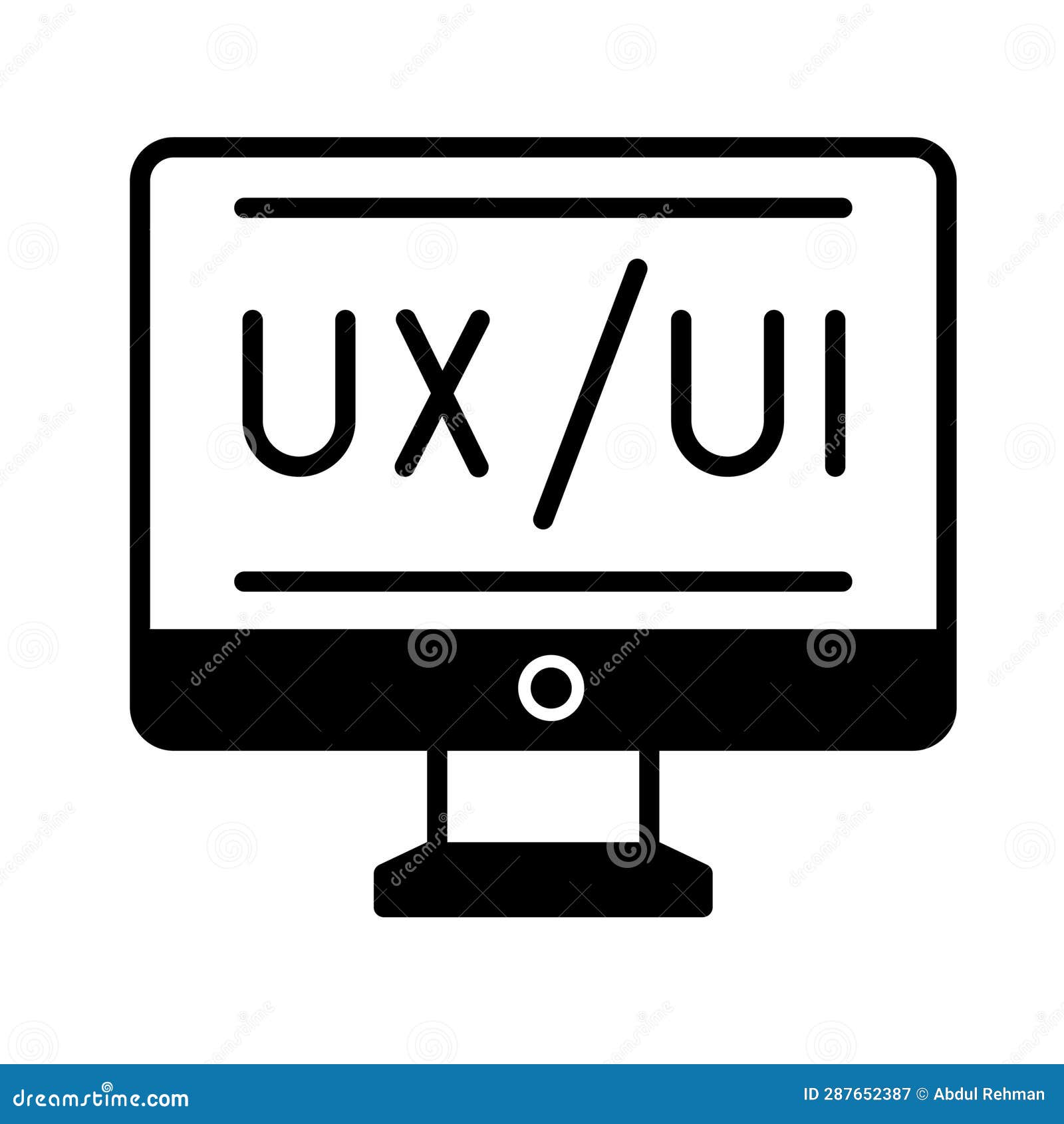 Ui Ux Vector Icon Which Can Easily Modify or Edit . Stock Illustration ...