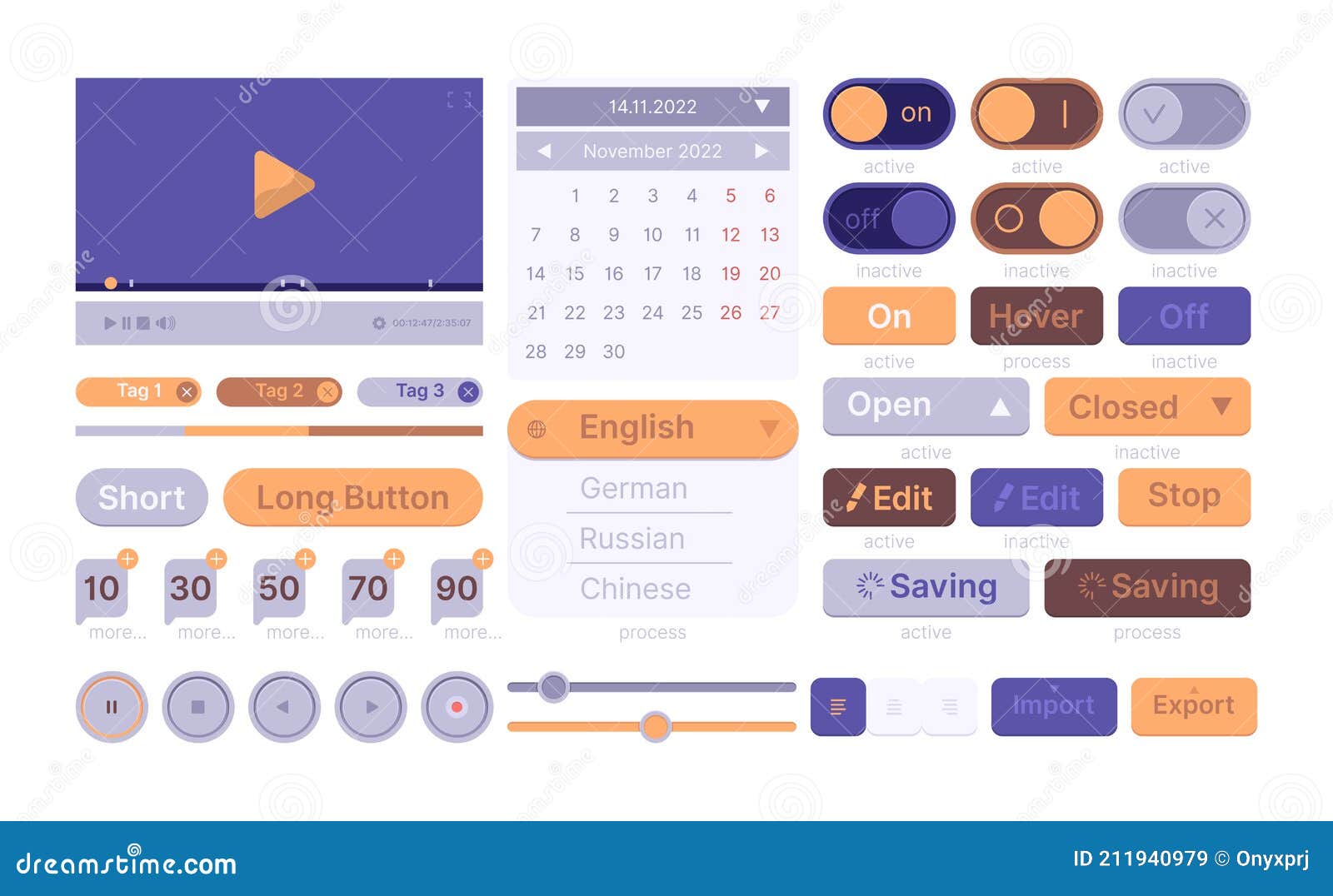 Modern Dividers Vector Set Of Geometric Lines For Page Decor, Art ...