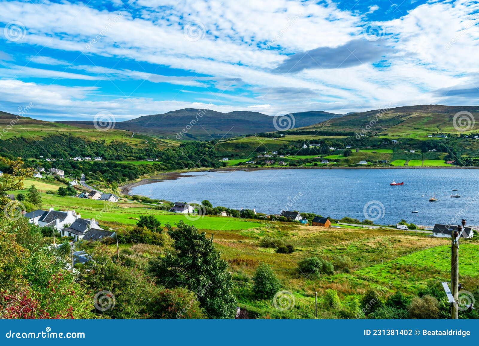 Uig, Isle of Skye stock photo. Image of angle, island - 231381402