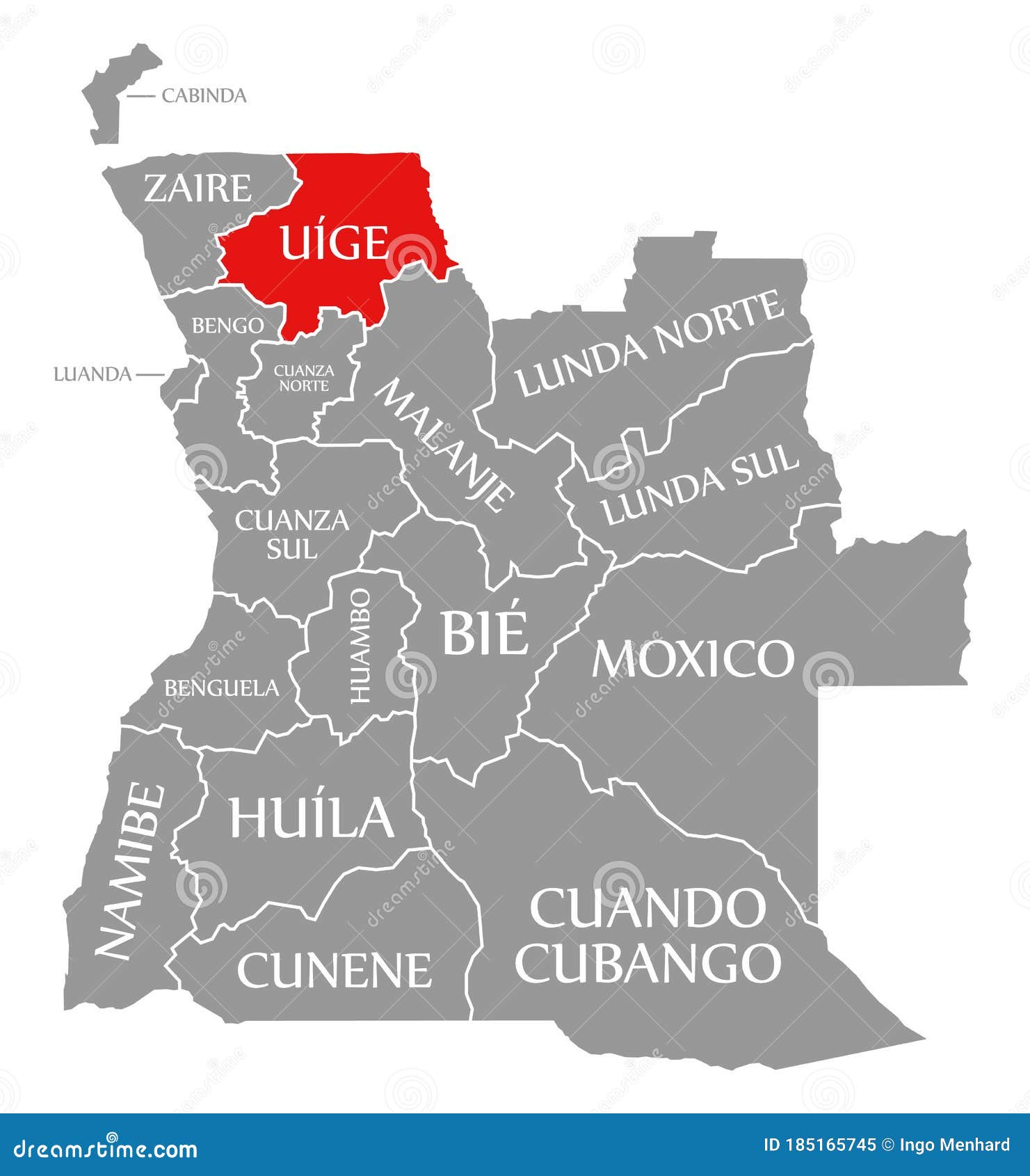 Uige Map Stock Illustrations – 39 Uige Map Stock Illustrations, Vectors ...