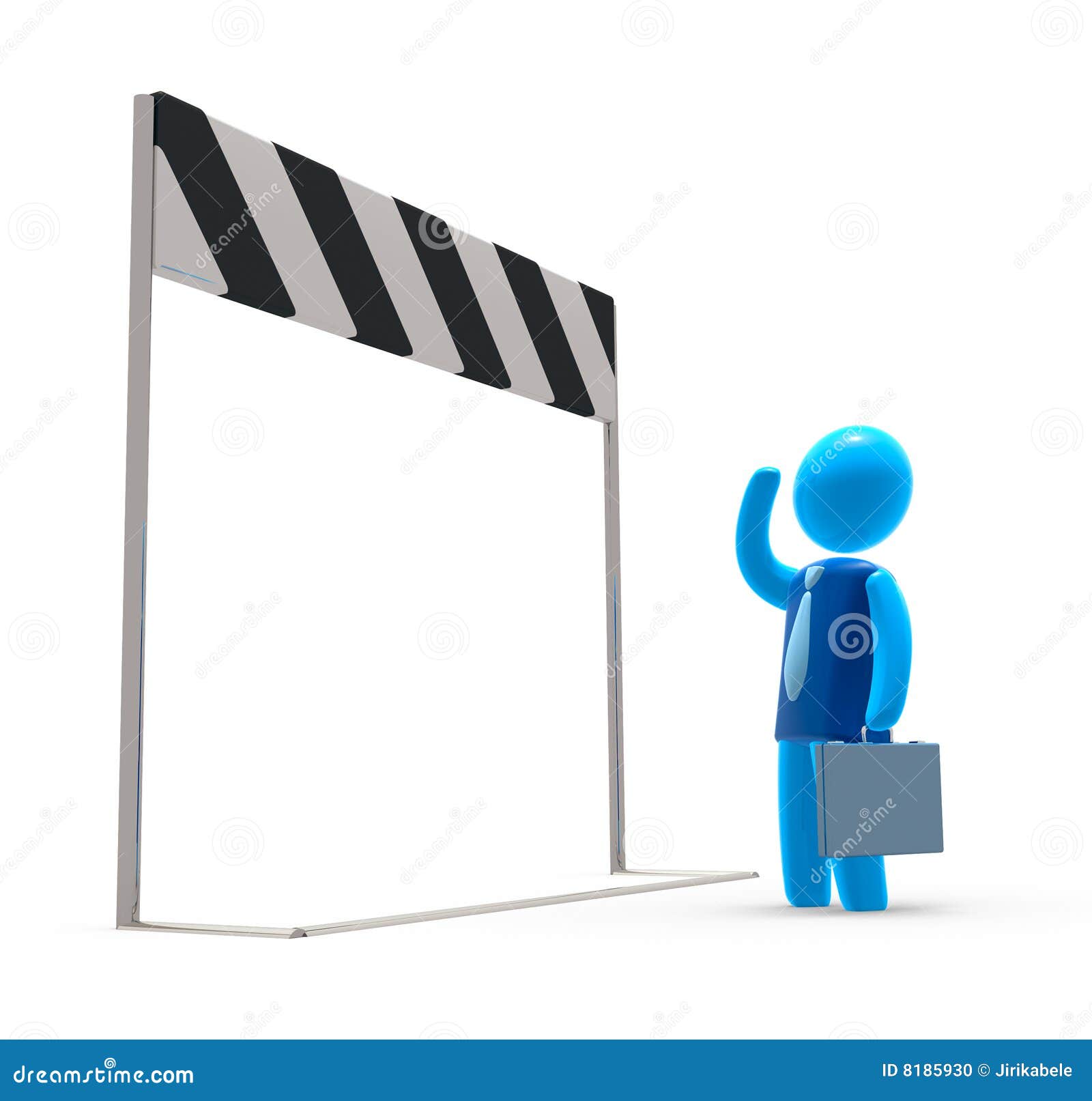 Uitdaging stock illustratie. Illustration of kwetster - 8185930