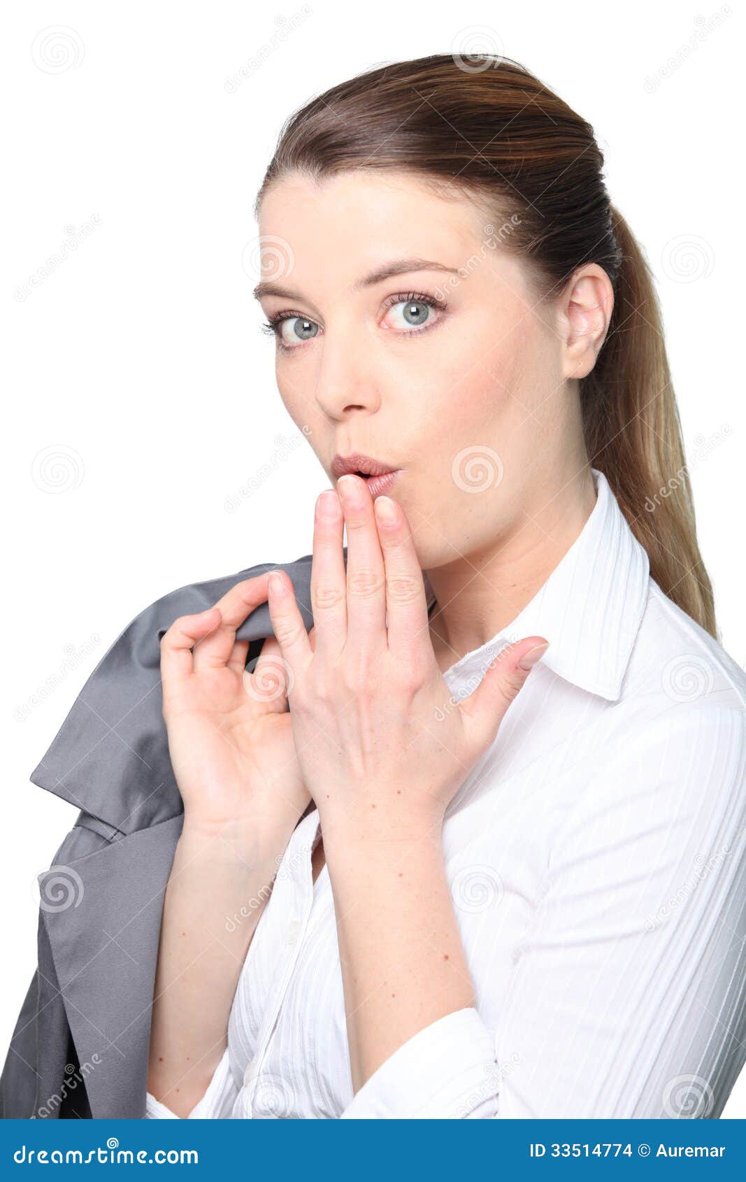 Uitdrukking van verrassing stock foto. Image of bedrijf - 33514774