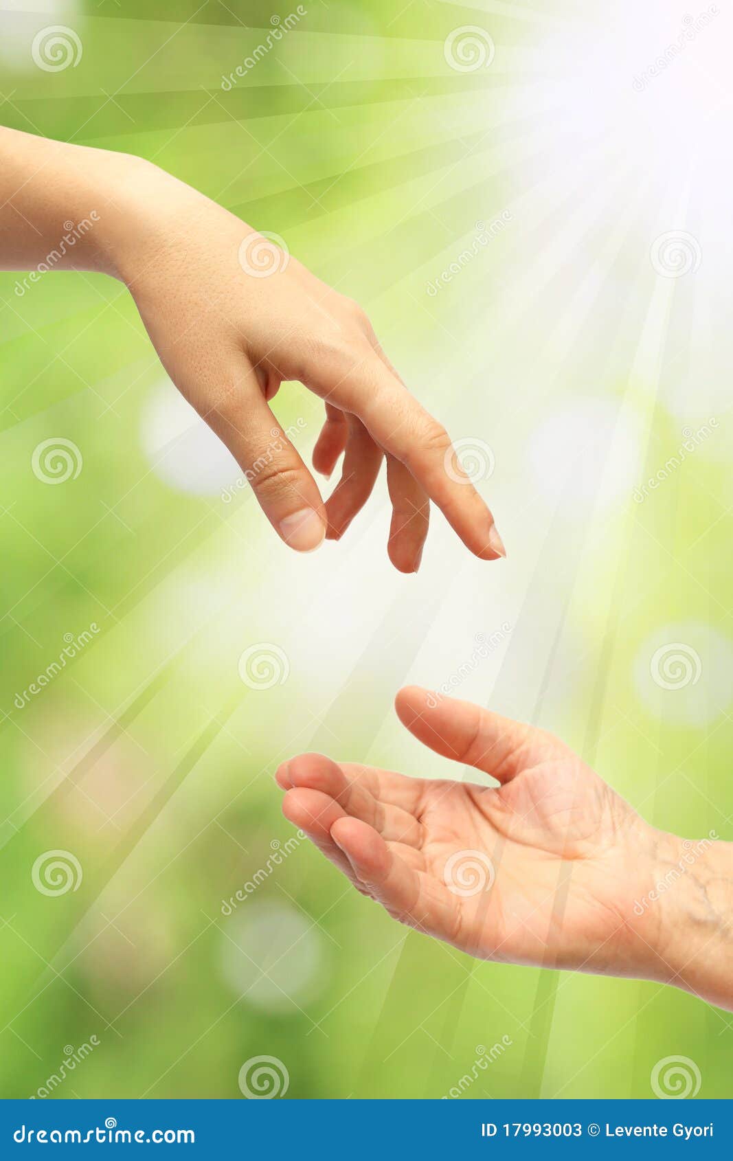 Uitgebreide hand voor hulp stock afbeelding. Image of greep - 17993003