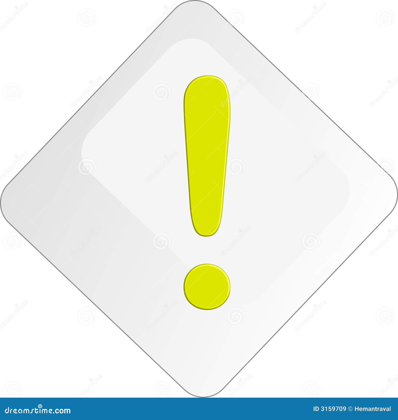 Uitroep stock illustratie. Illustration of zorgvuldig - 3159709