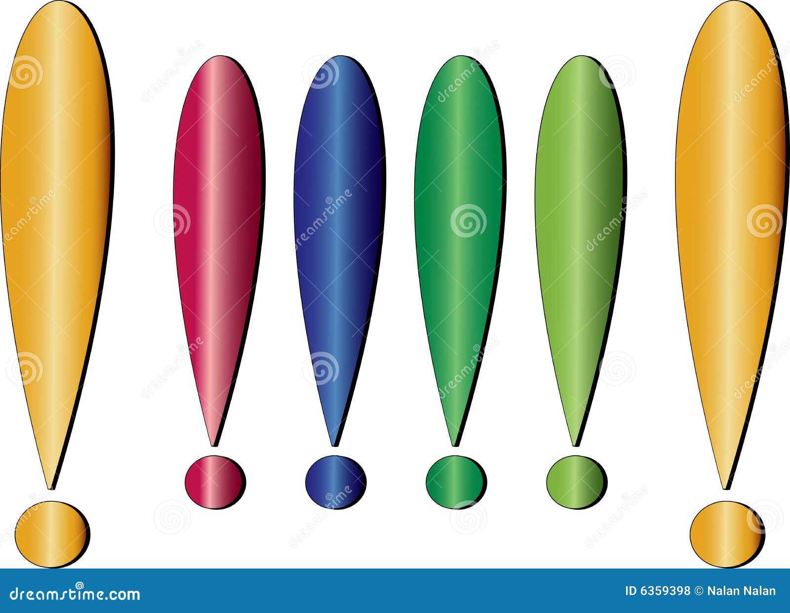 Uitroep stock illustratie. Illustration of uitroep, verrassing - 6359398