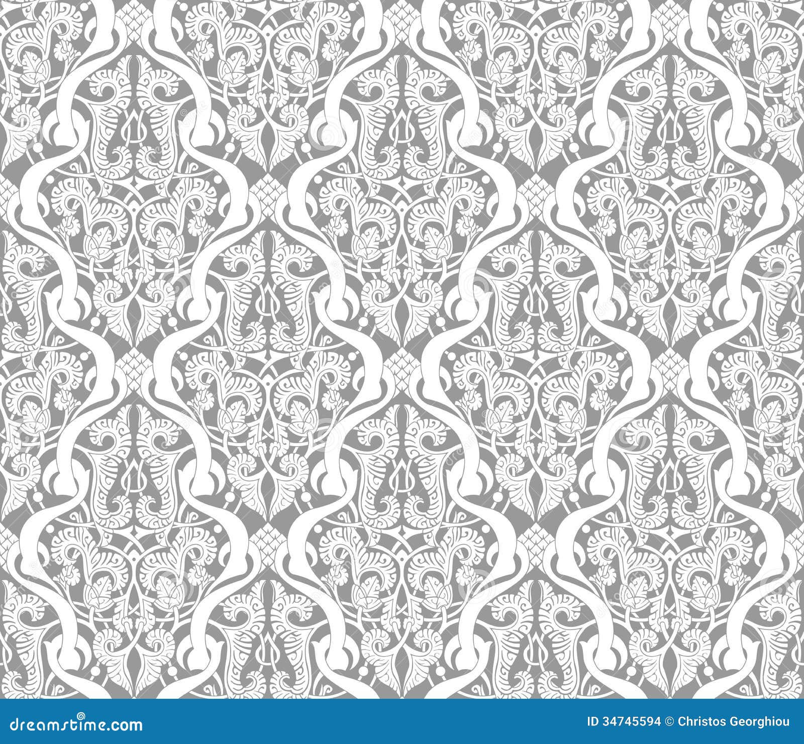 Uitstekend Islamitisch Motiefpatroon Vector Illustratie - Illustration ...