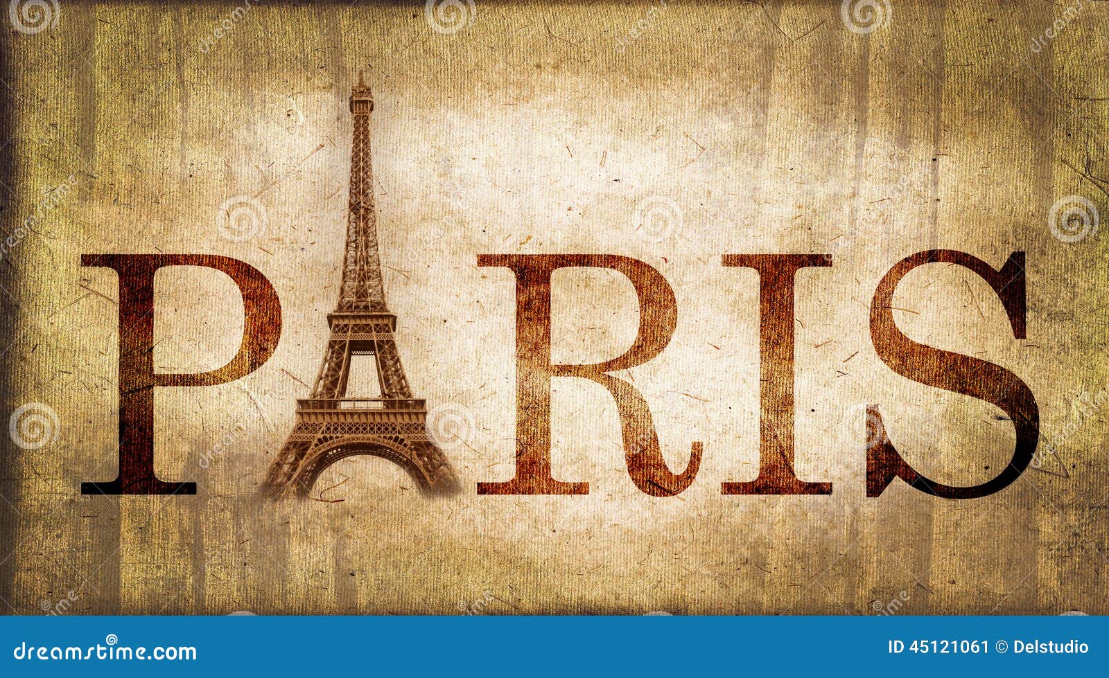 Uitstekend woord Parijs stock afbeelding. Image of beroemd - 45121061