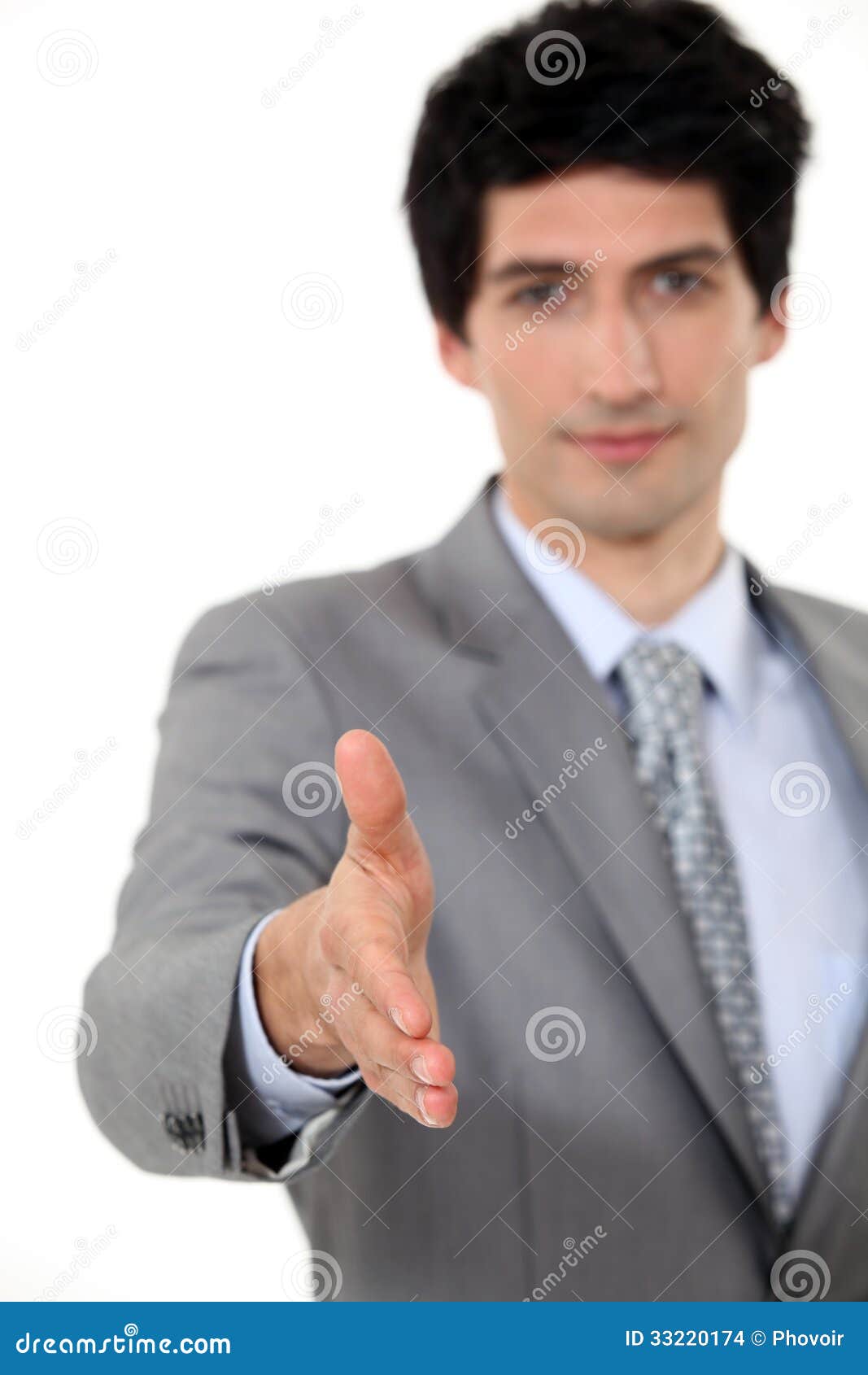 Uitvoerende Het Schudden Handen Stock Foto - Image of knopen, kostuum ...