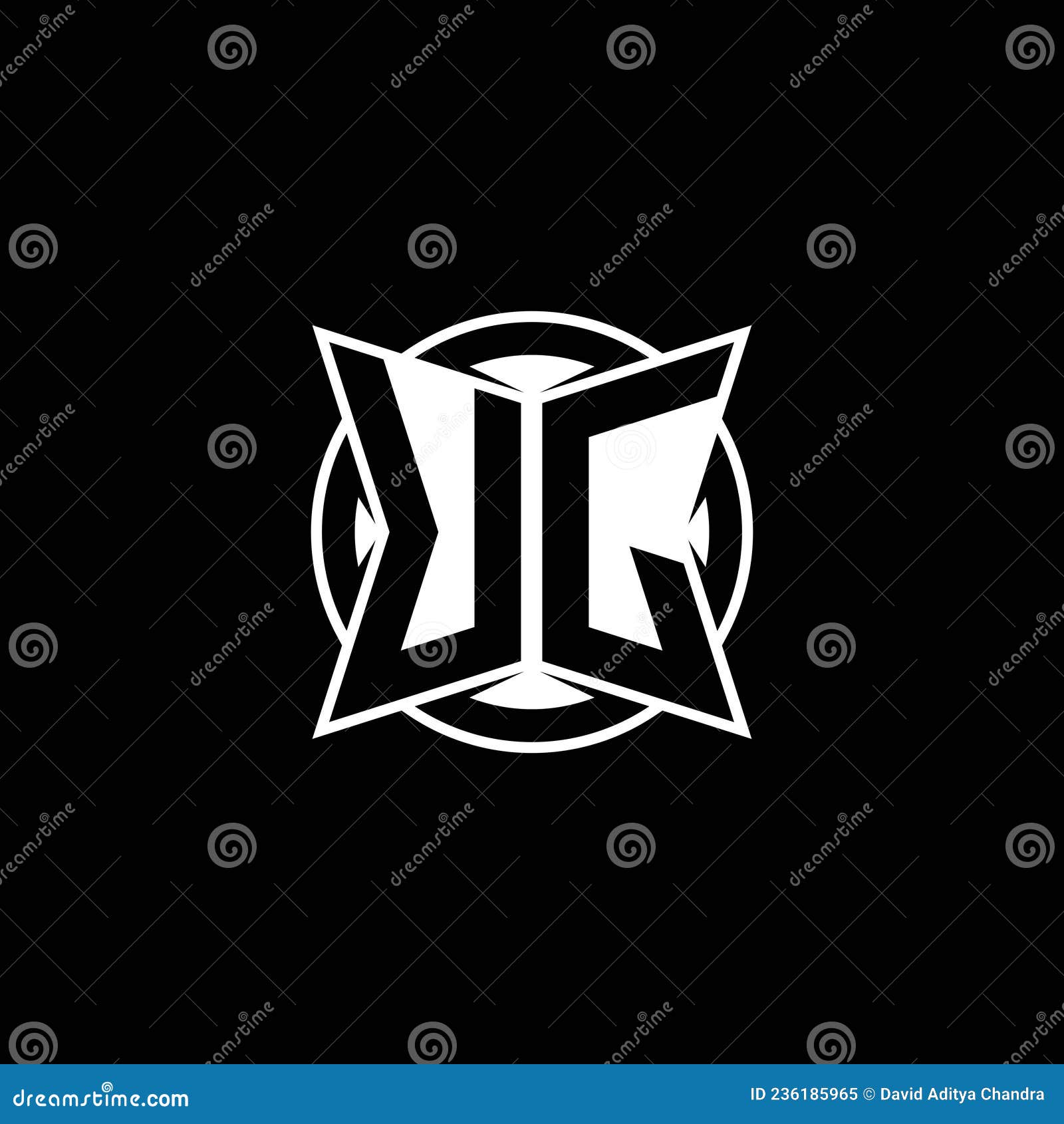 UJ Logo Monogram Design Template Stock Vector - Illustration of ...