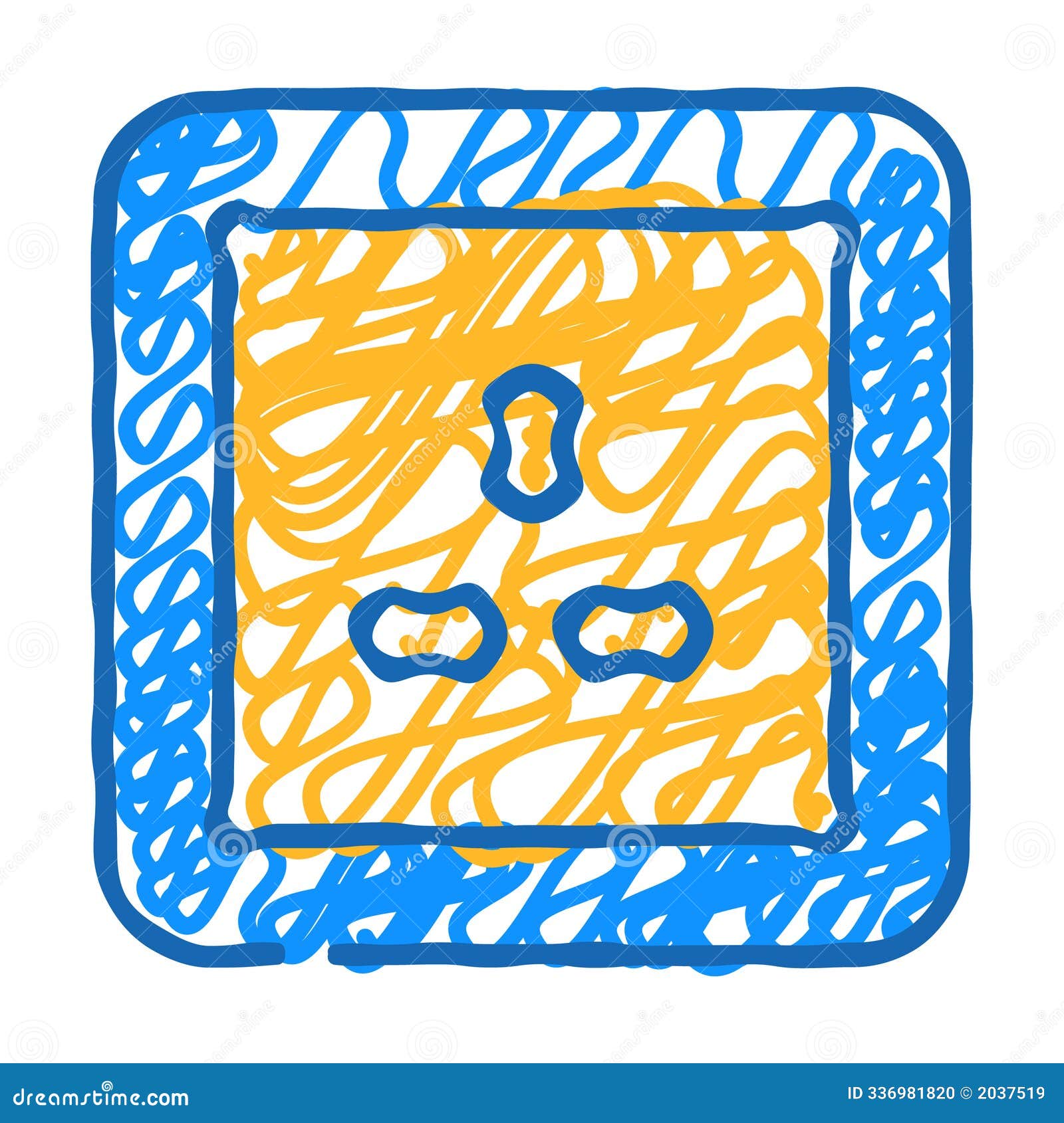 Uk British Socket Icon Doodle Illustration Stock Illustration ...