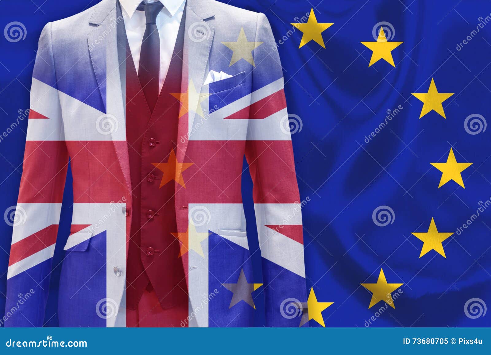 UK business man Brexit EU stock image. Image of hand - 73680705