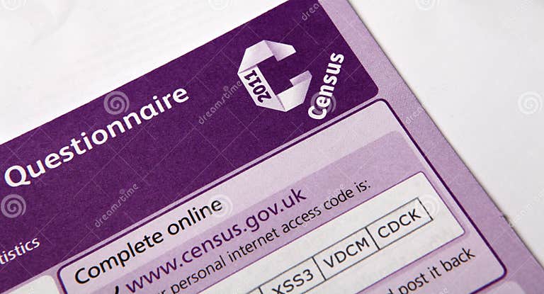 Uk Census 2011 editorial image. Image of name, census - 18678110