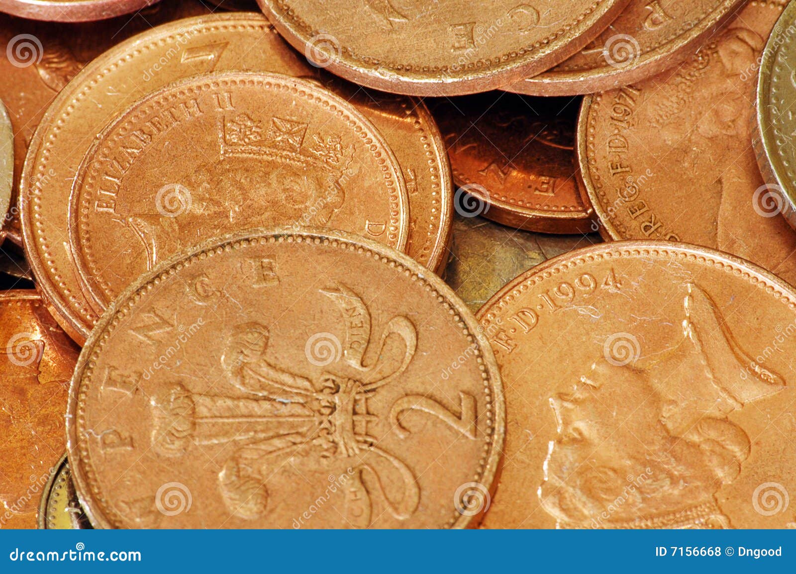 UK Coins - 2ps stock photo. Image of economy, financial - 7156668