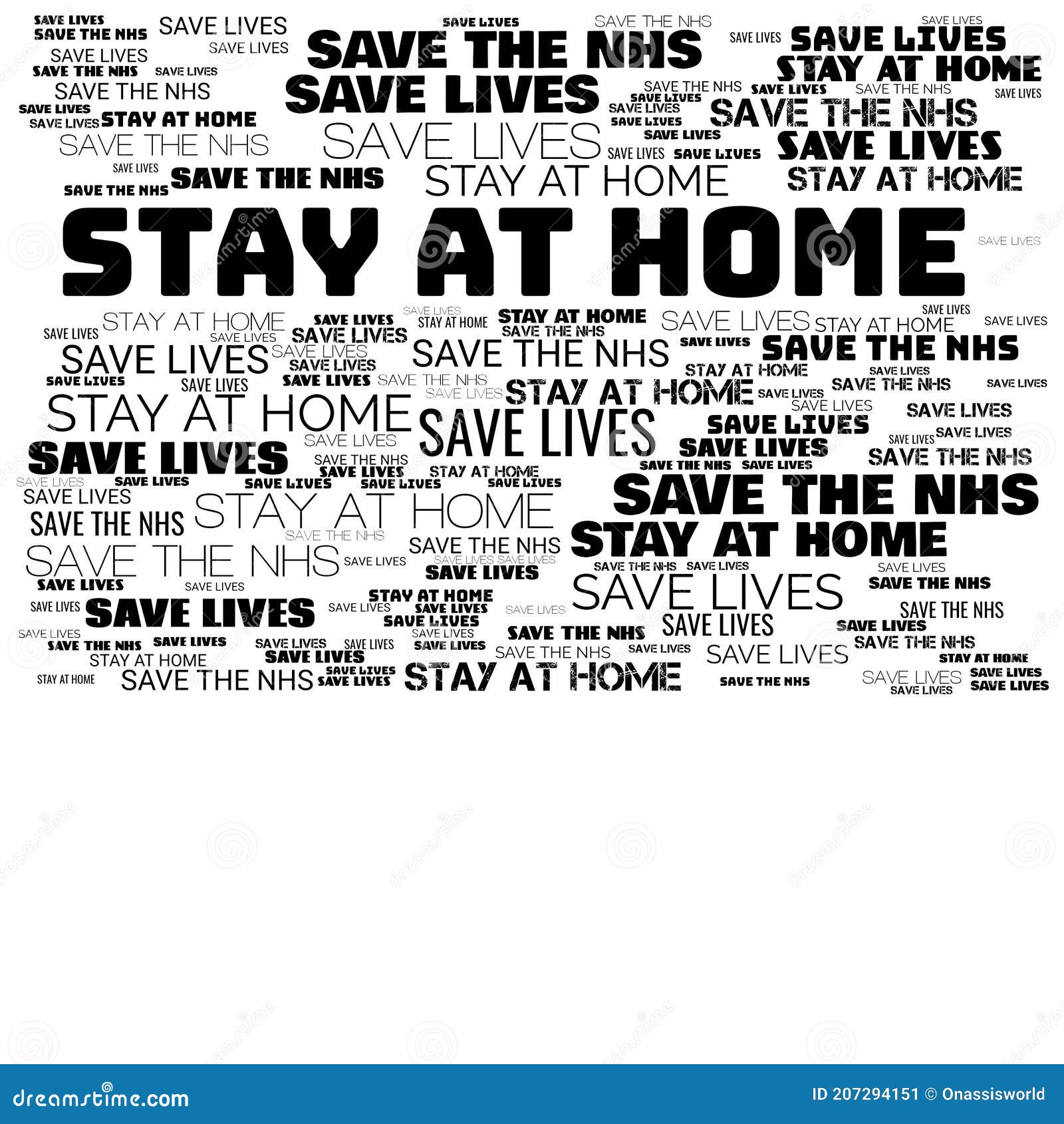 UK Covid Outbreak Government Message Text Stock Illustration ...