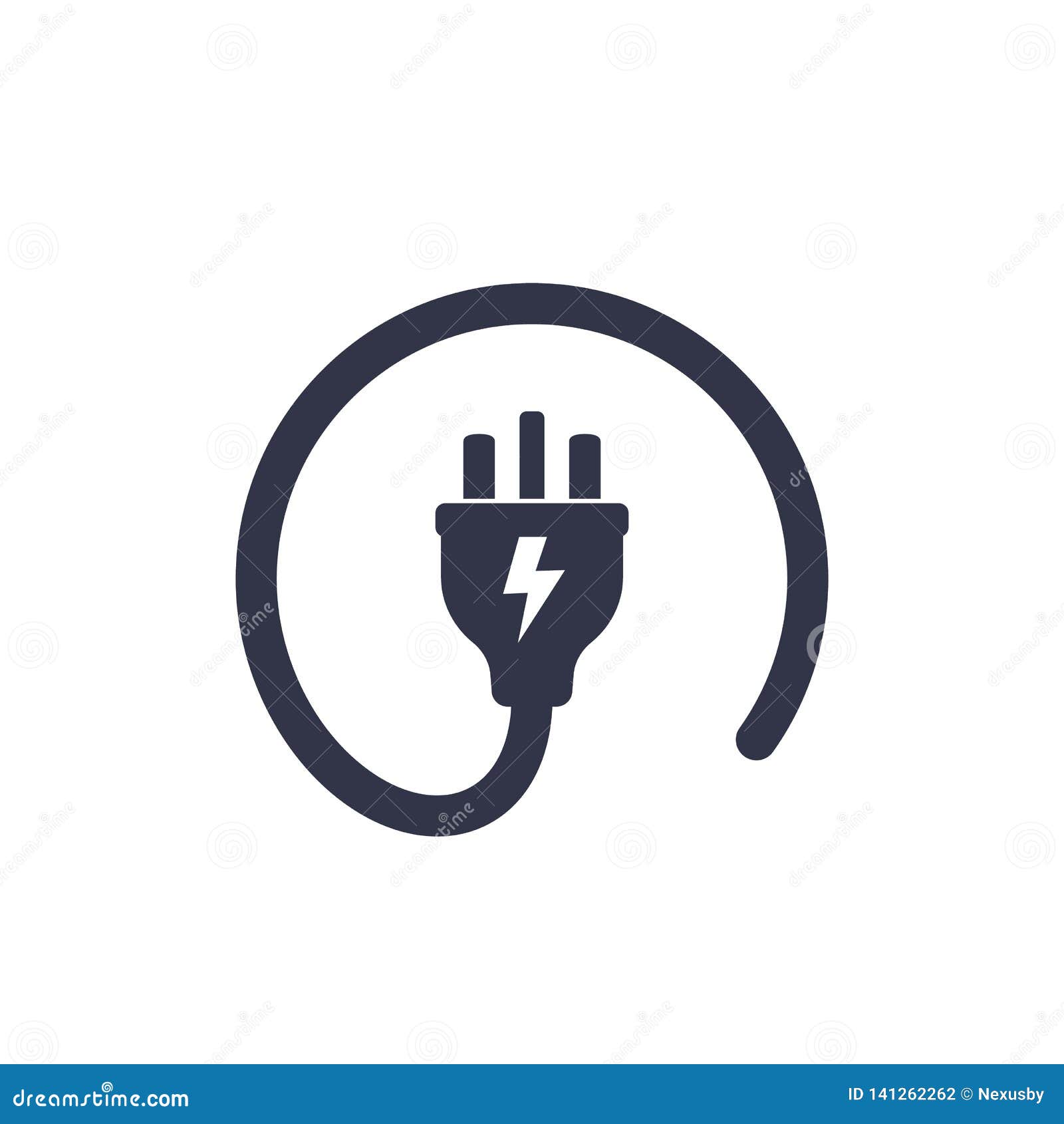 Uk electric plug icon stock vector. Illustration of circuit - 141262262