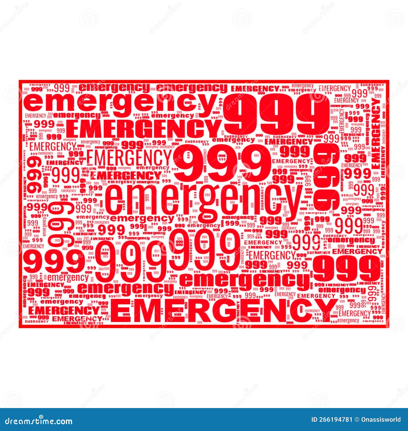 UK 999 Emergency Ambulance Crisis Illustration Royalty-Free Stock ...