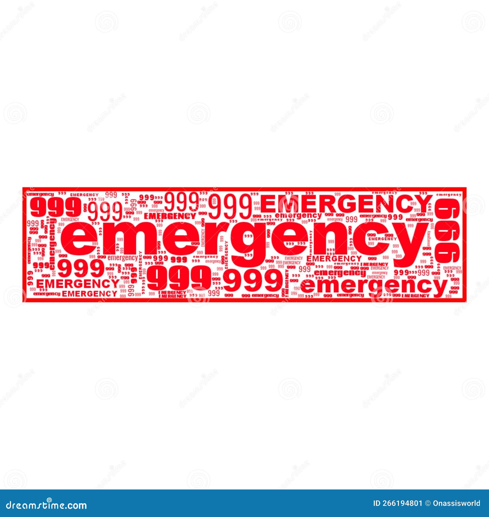 UK 999 Emergency Ambulance Crisis Illustration Stock Illustration ...