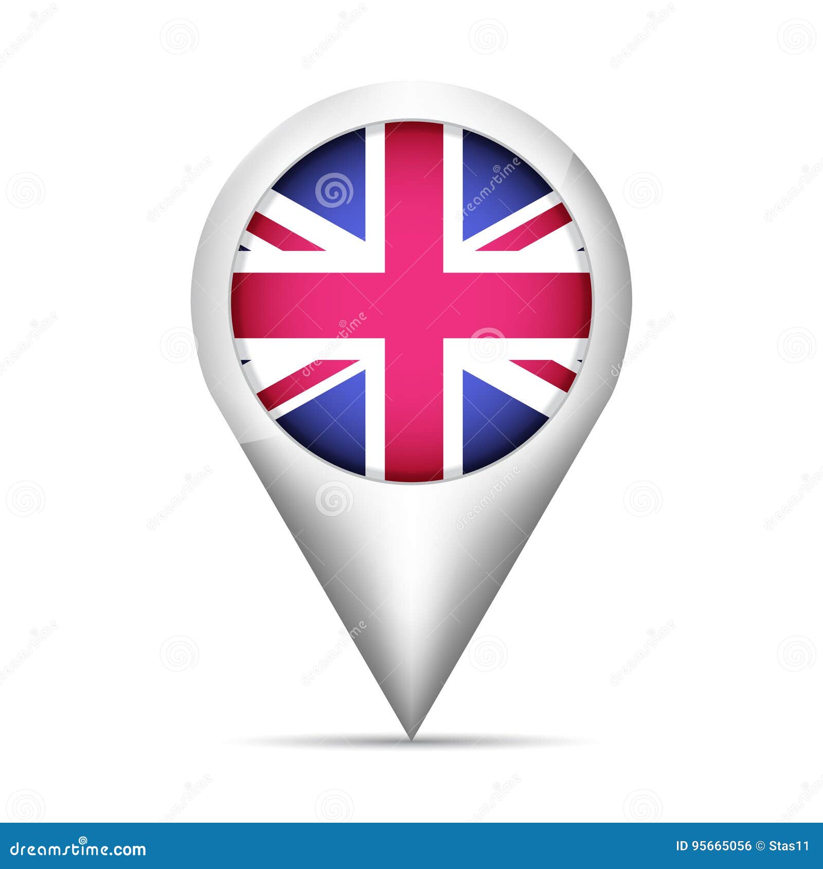 UK Flag Map Pointer with Shadow. Vector Illustration Stock Illustration ... UK Flag Map Pointer with Shadow. Vector Illustration Stock Illustration ...