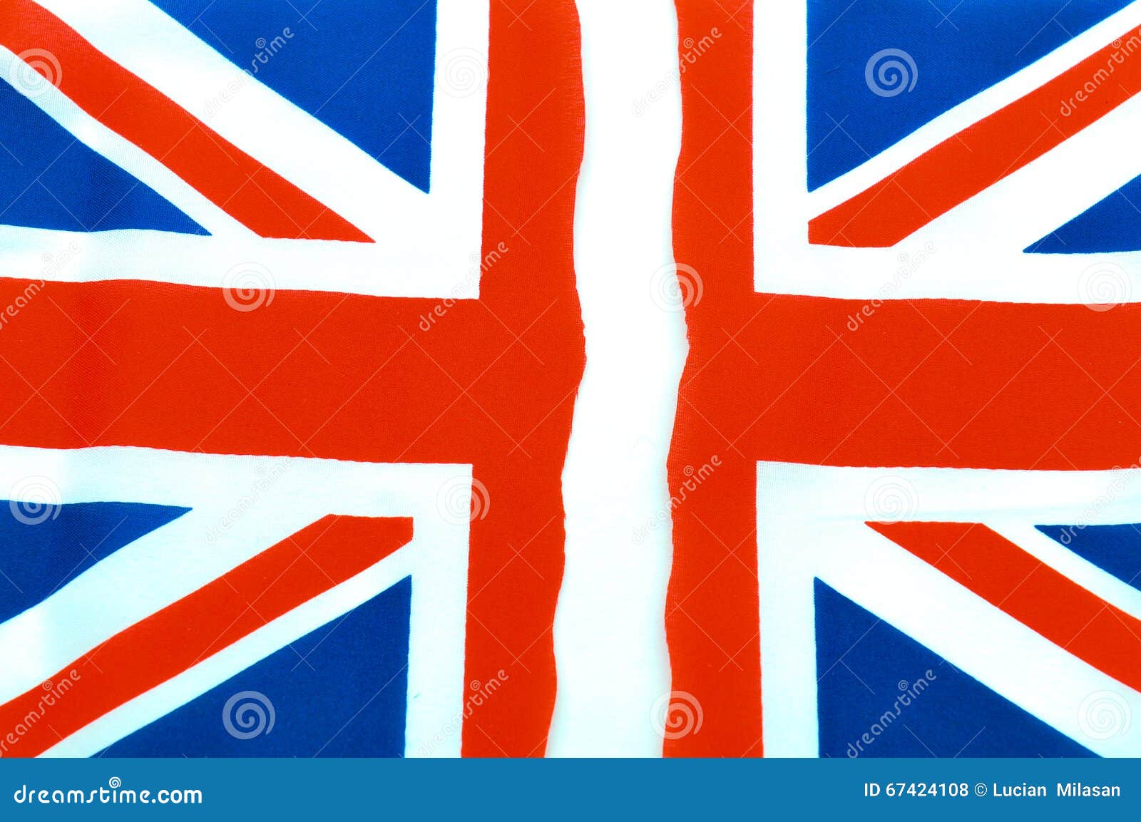 UK flag torn off stock photo. Image of conflict, news - 67424108