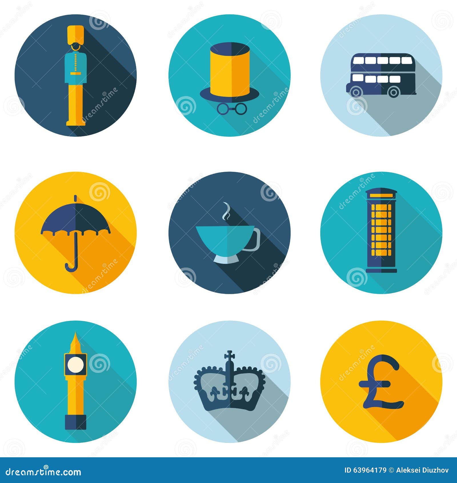 UK,icons in vector format stock illustration. Illustration of teapot ...