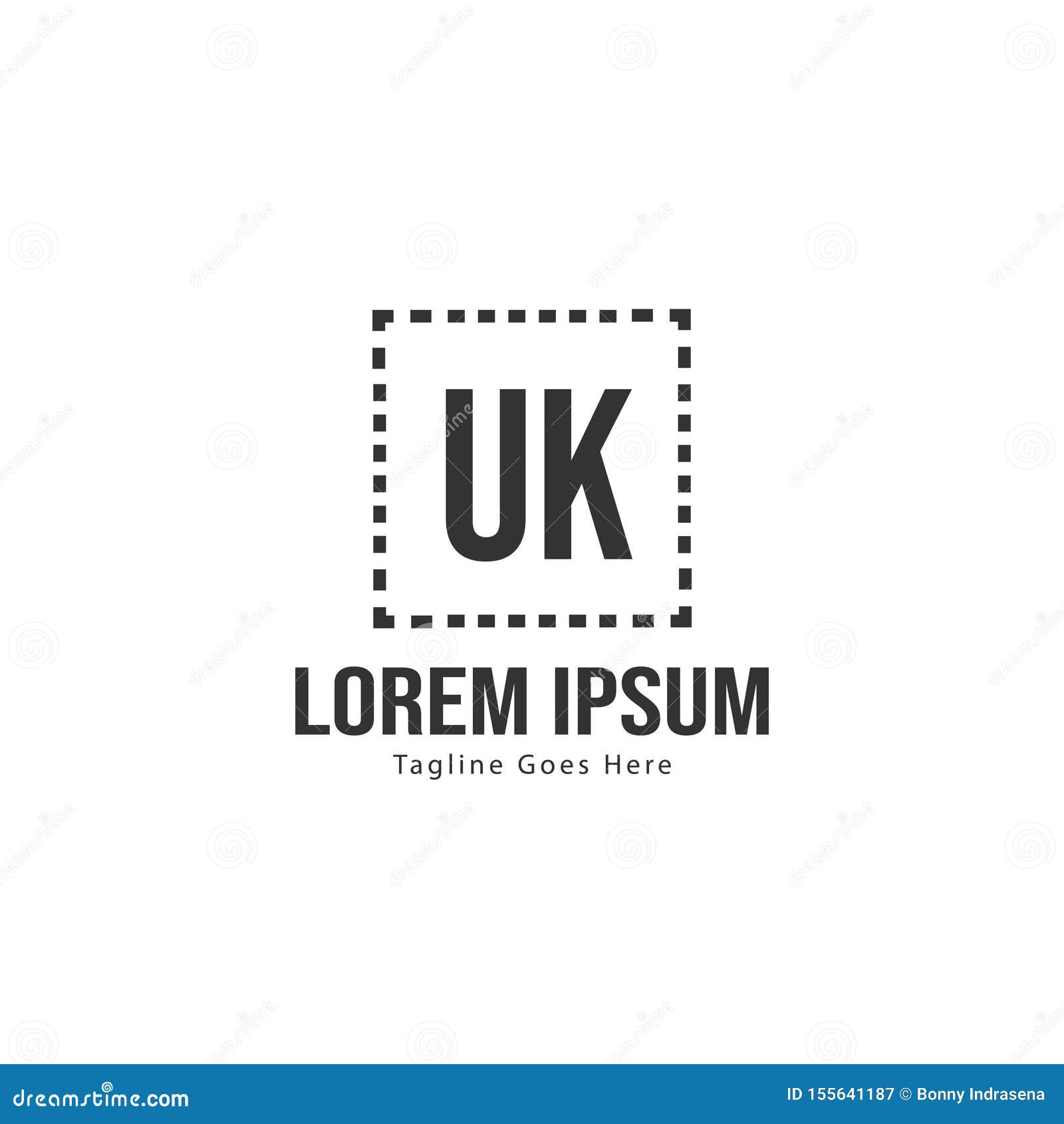 UK Letter Logo Design. Creative Modern UK Letters Icon Illustration ...