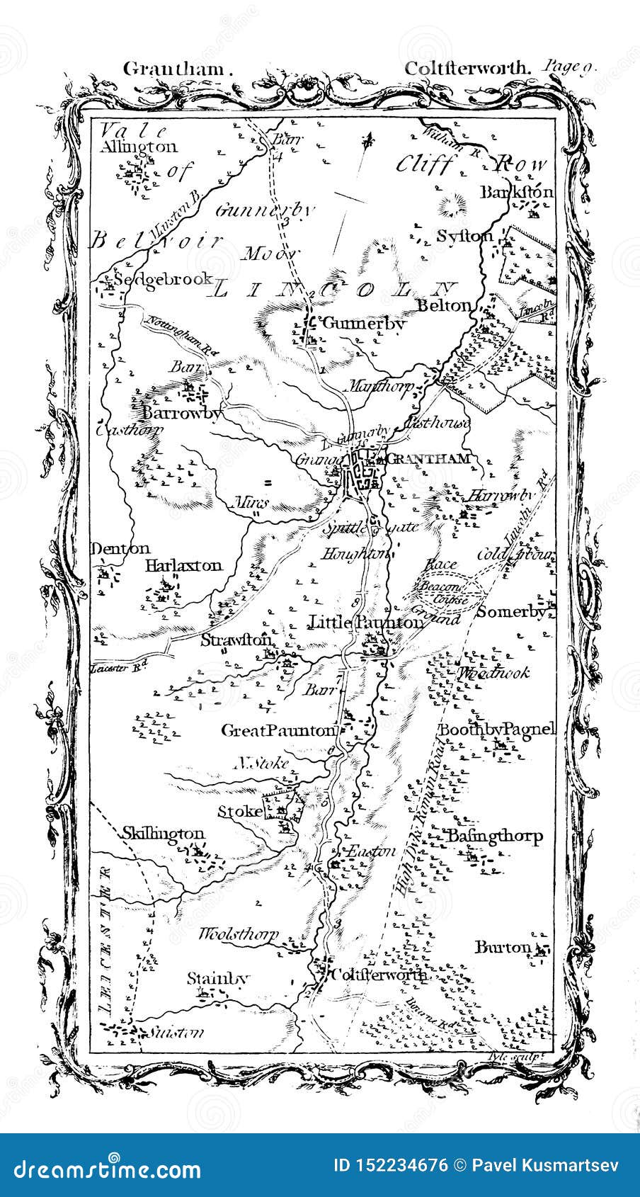 UK map. Old image stock illustration. Illustration of britan - 152234676