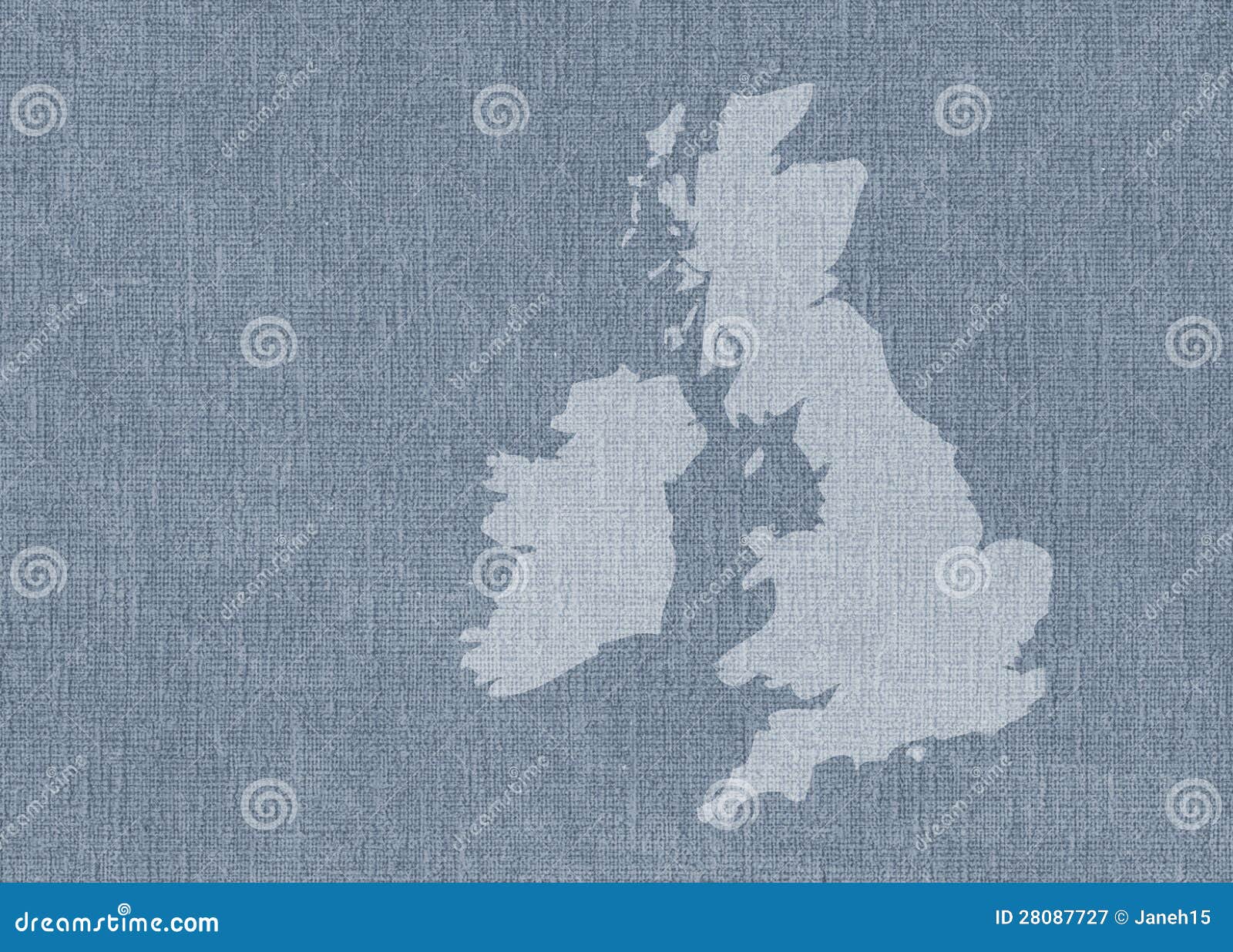 UK Map on Textured Background Stock Illustration - Illustration of ...