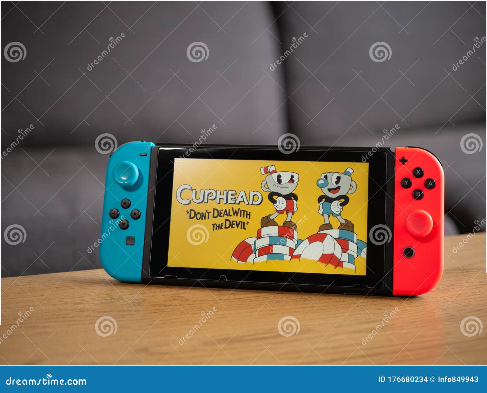 UK, March 2020: Nintendo Switch Cuphead Game Editorial Stock Image ...