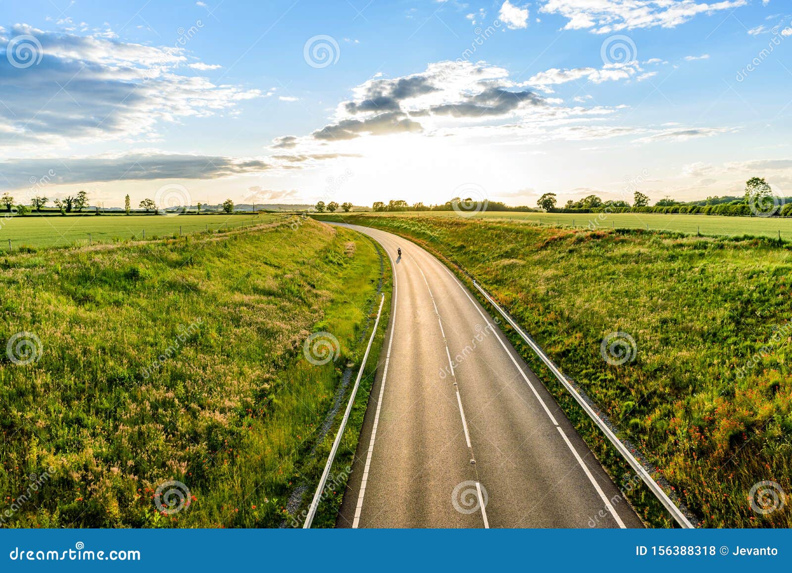 Uk Motorway Road Overhead View at Daylight Stock Photo - Image of roads ...