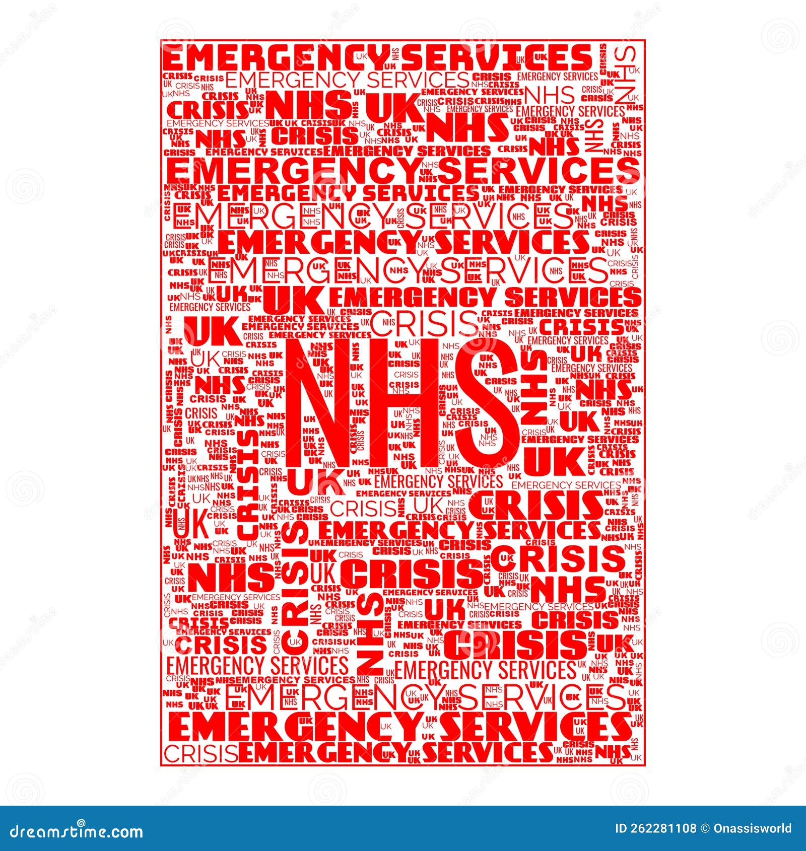 UK NHS Emergency Services Crisis Illustration Background Header ...