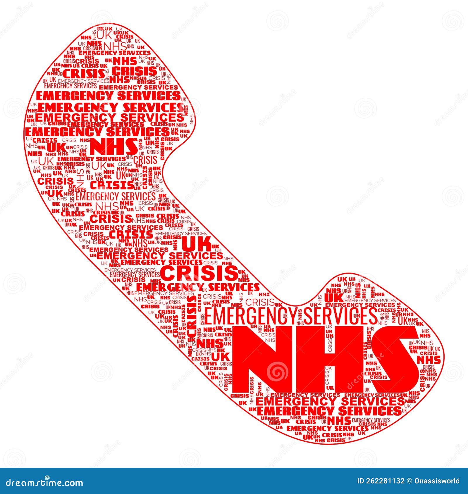 UK NHS Emergency Services Crisis Illustration Background Header ...