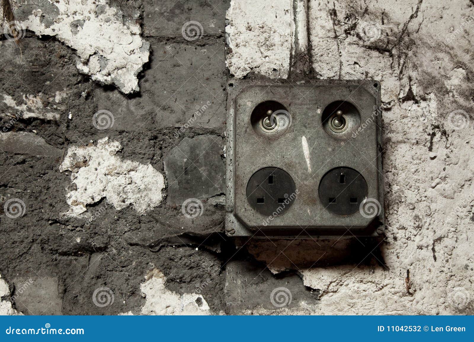 UK Power Outlet stock photo. Image of line, electric - 11042532