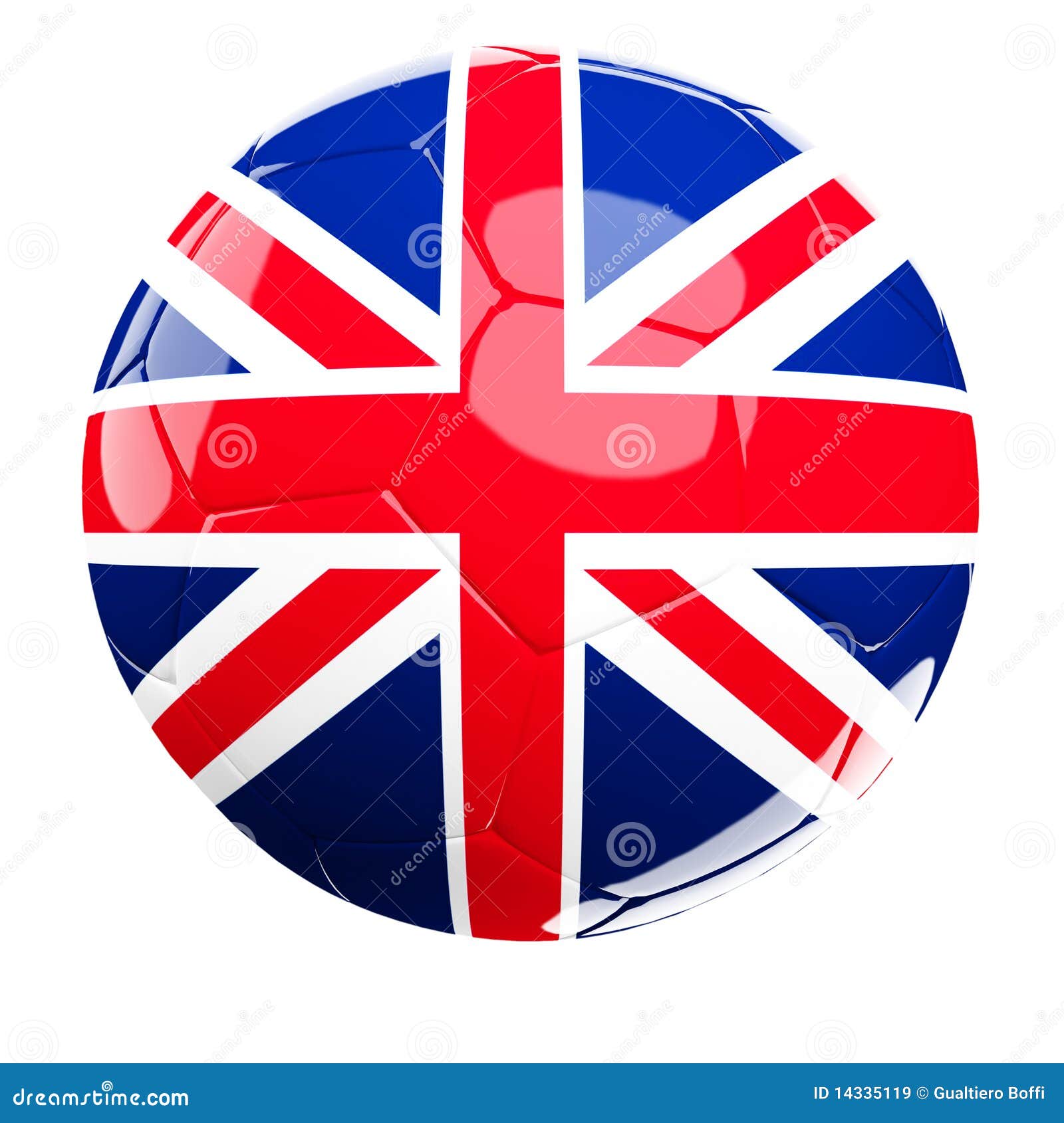Uk soccer ball stock illustration. Illustration of england - 14335119