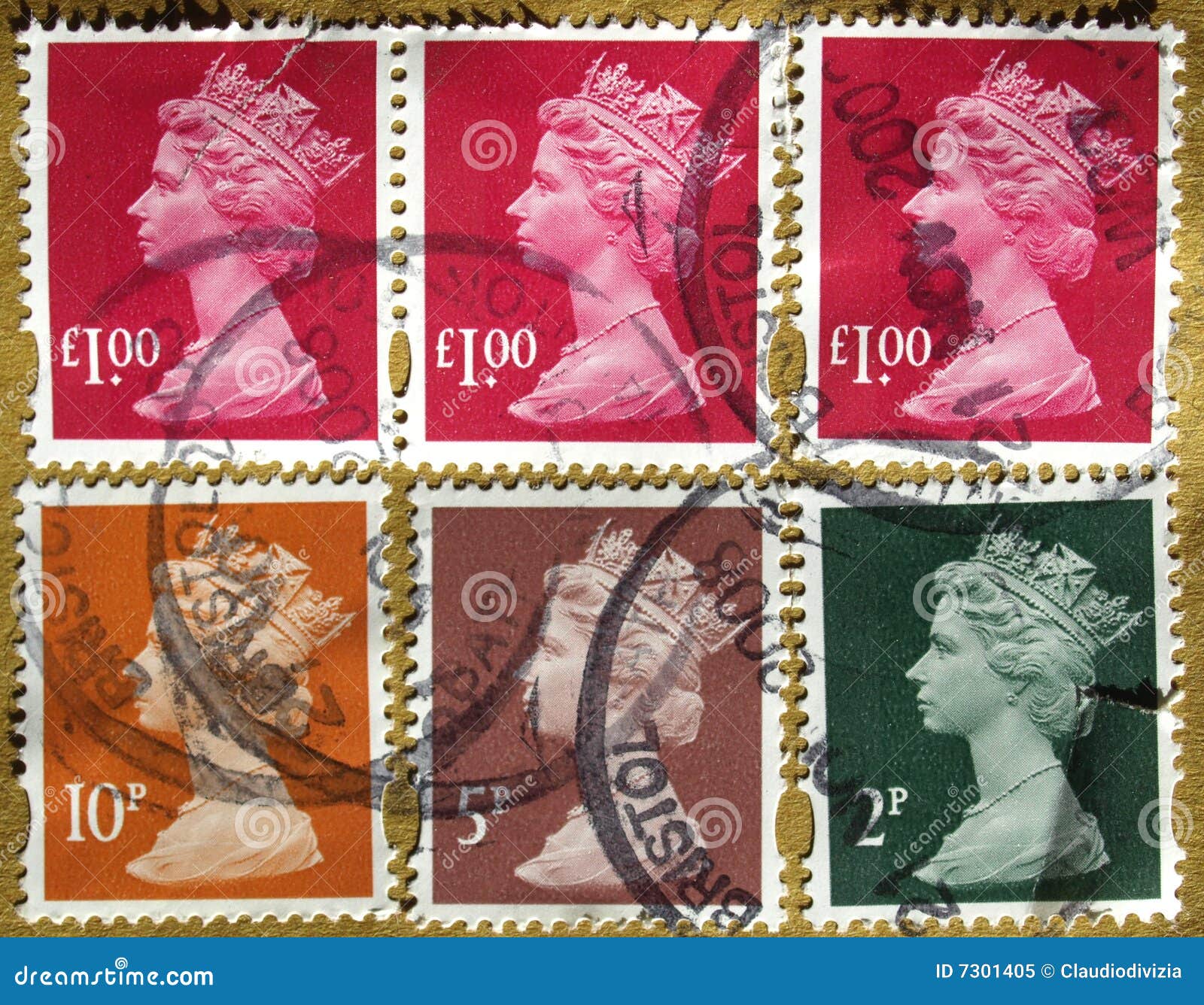 UK Stamps editorial image. Image of rubber, postage, london - 7301405